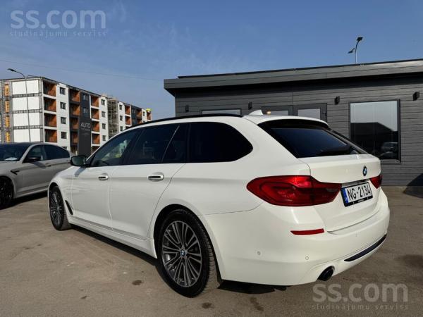 Balts BMW 520 2018 Jelgava, ar dzinēja tilpumu 2.00 L un nobraukumu 215 tūkst. km par 16750 €, foto 5 vietnē AUTOMOTO.COM.LV