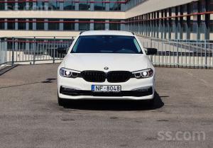 White BMW 520 2018 in Riga, with an engine capacity of 2.00 L and mileage of 278 thousand km for 14980 €, photo 3 on AUTOMOTO.COM.LV