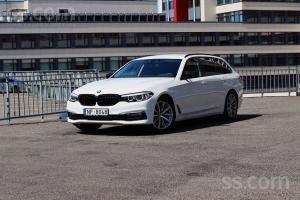 White BMW 520 2018 in Riga, with an engine capacity of 2.00 L and mileage of 278 thousand km for 14980 €, photo 4 on AUTOMOTO.COM.LV