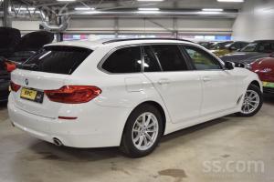 White BMW 520 2019 in Riga, with an engine capacity of 2.00 L and mileage of 327 thousand km for 13900 €, photo 2 on AUTOMOTO.COM.LV