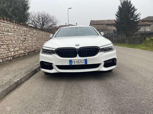 White BMW 520 2019 in Kaunas, with an engine capacity of 2.00 L and mileage of 261 thousand km for 17900 €, photo 7 on AUTOMOTO.COM.LV