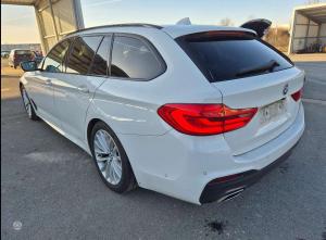 White BMW 520 2019 in Klaipeda, with an engine capacity of 2.00 L and mileage of 135 thousand km for 8100 €, photo 4 on AUTOMOTO.COM.LV