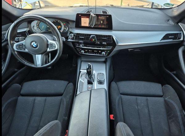 White BMW 520 2019 in Klaipeda, with an engine capacity of 2.00 L and mileage of 135 thousand km for 8100 €, photo 5 on AUTOMOTO.COM.LV