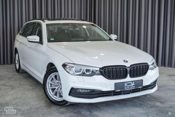 White BMW 520 2019 in Marijampole, with an engine capacity of 2.00 L and mileage of 144 thousand km for 18450 €, photo 2 on AUTOMOTO.COM.LV