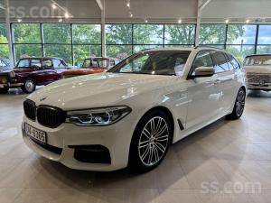 White BMW 520 2019 in Dobele, with an engine capacity of 2.00 L and mileage of 296 thousand km for 18950 €, photo 8 on AUTOMOTO.COM.LV