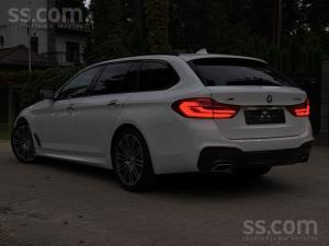White BMW 520 2019 in Riga, with an engine capacity of 2.00 L and mileage of 0 thousand km for 18850 €, photo 3 on AUTOMOTO.COM.LV