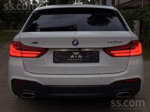 White BMW 520 2019 in Riga, with an engine capacity of 2.00 L and mileage of 0 thousand km for 18850 €, photo 4 on AUTOMOTO.COM.LV