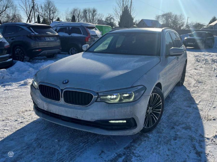 Balts BMW 520 2020 Tauragė, ar dzinēja tilpumu 2.00 L un nobraukumu 222 tūkst. km par 14700 €, foto 1 vietnē AUTOMOTO.COM.LV