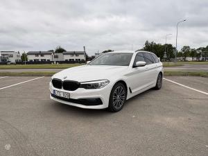 White BMW 520 2020 in Kaunas, with an engine capacity of 2.00 L and mileage of 208 thousand km for 18500 €, photo  on AUTOMOTO.COM.LV