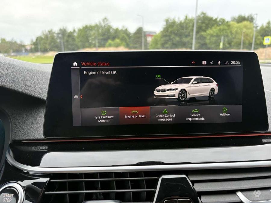 Белый БМВ 520 2020 в Каунас, объемом двигателя 2.00 л и пробегом 208 тыс. км за 18500 €, фото 18 на AUTOMOTO.COM.LV