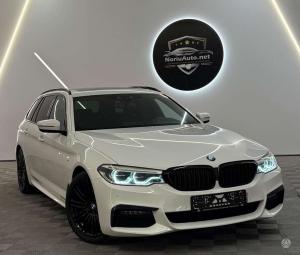 White BMW 520 2020 in Marijampole, with an engine capacity of 2.00 L and mileage of 309 thousand km for 19999 €, photo  on AUTOMOTO.COM.LV