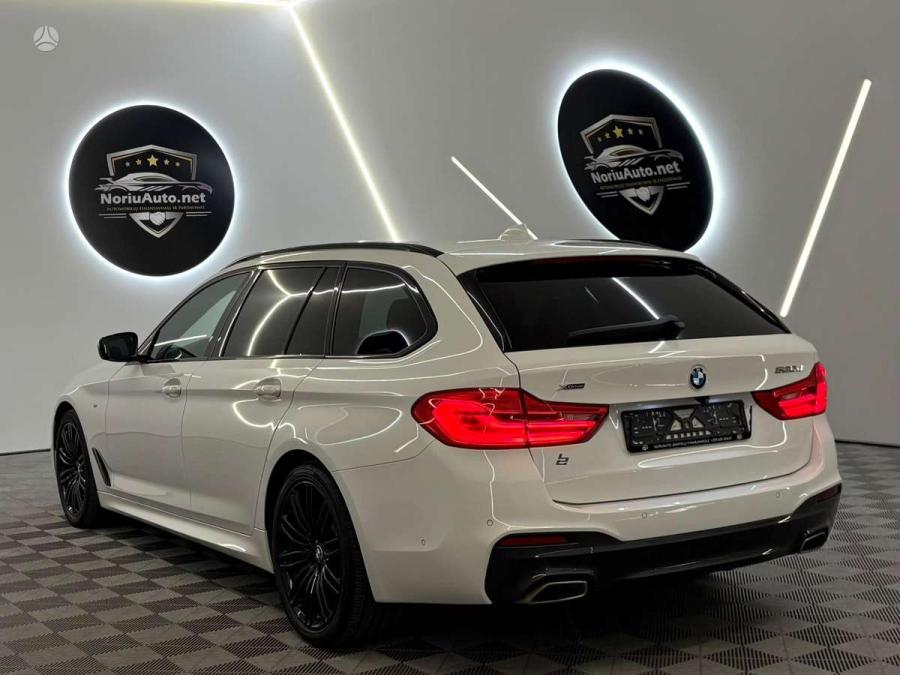 White BMW 520 2020 in Marijampole, with an engine capacity of 2.00 L and mileage of 309 thousand km for 19999 €, photo 38 on AUTOMOTO.COM.LV