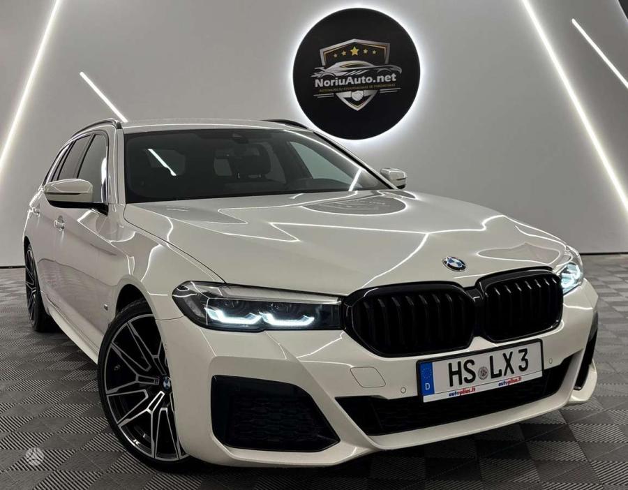 Balts BMW 520 2021 Marijampole, ar dzinēja tilpumu 2.00 L un nobraukumu 255 tūkst. km par 23750 €, foto 1 vietnē AUTOMOTO.COM.LV