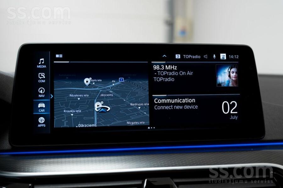 Balts BMW 520 2021 Rīga, ar dzinēja tilpumu 2.00 L un nobraukumu 111 tūkst. km par 31500 €, foto 19 vietnē AUTOMOTO.COM.LV