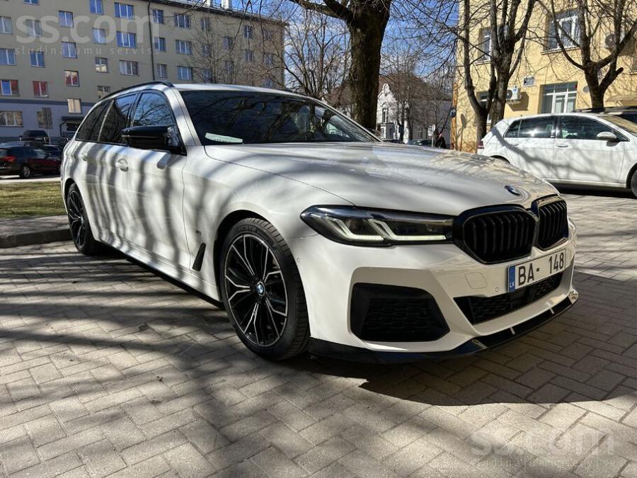 Balts BMW 520 2022 Valmiera, ar dzinēja tilpumu 2.00 L un nobraukumu 172 tūkst. km par 29200 €, foto 3 vietnē AUTOMOTO.COM.LV