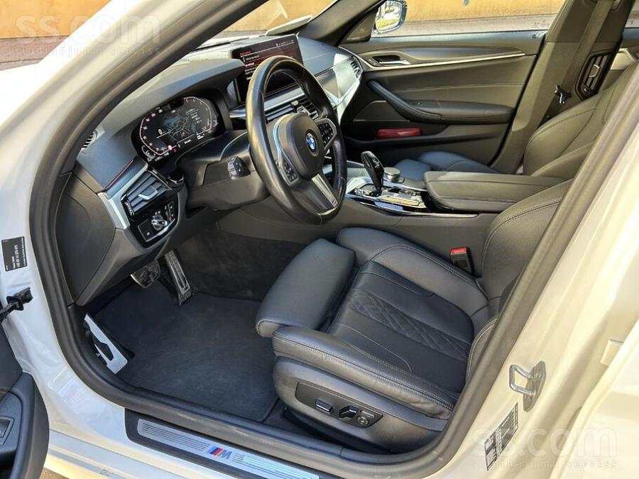 Balts BMW 520 2022 Valmiera, ar dzinēja tilpumu 2.00 L un nobraukumu 172 tūkst. km par 29200 €, foto 7 vietnē AUTOMOTO.COM.LV