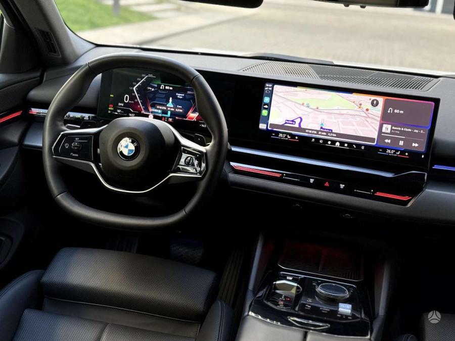 Balts BMW 520 2024 Viļņa, ar dzinēja tilpumu 2.00 L un nobraukumu 49 tūkst. km par 36999 €, foto 11 vietnē AUTOMOTO.COM.LV