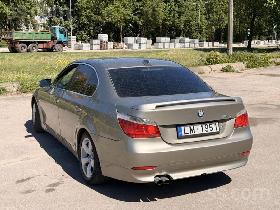 Dzeltens BMW 520 2003 Rīga, ar dzinēja tilpumu 2.20 L un nobraukumu 344 tūkst. km par 1400 €, foto 6 vietnē AUTOMOTO.COM.LV