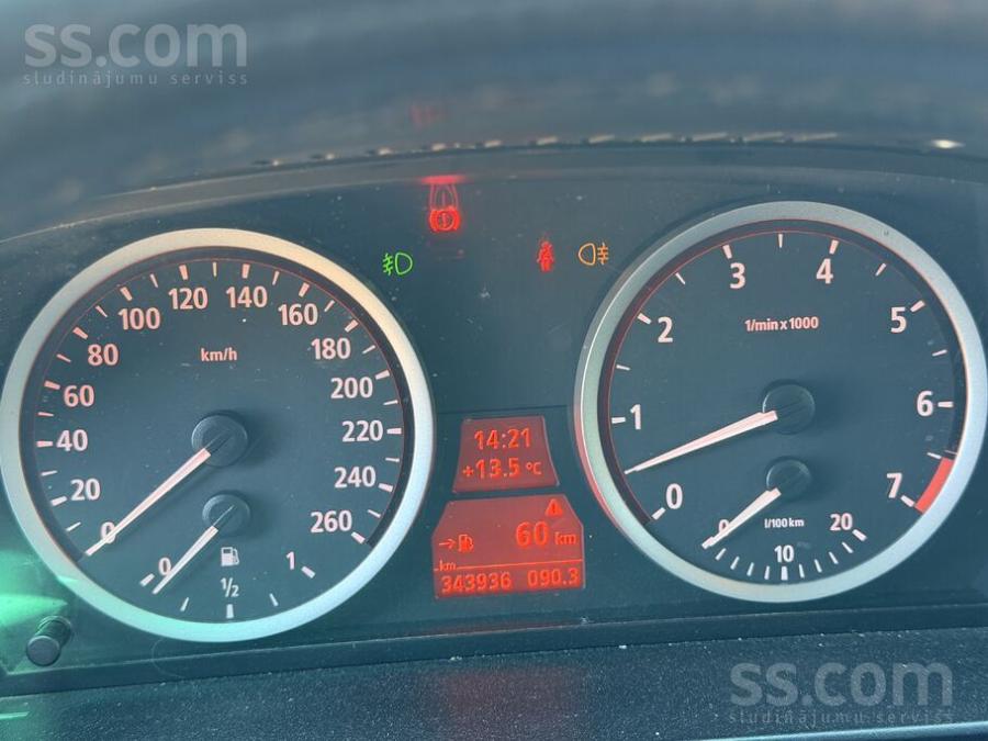 Dzeltens BMW 520 2003 Rīga, ar dzinēja tilpumu 2.20 L un nobraukumu 344 tūkst. km par 1400 €, foto 10 vietnē AUTOMOTO.COM.LV