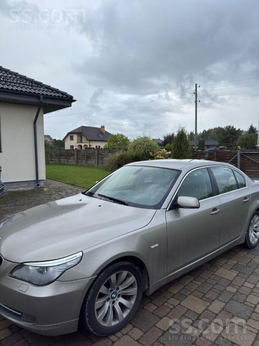 Dzeltens BMW 520 2008 Rīga, ar dzinēja tilpumu 2.00 L un nobraukumu 440 tūkst. km par 3300 €, foto 1 vietnē AUTOMOTO.COM.LV