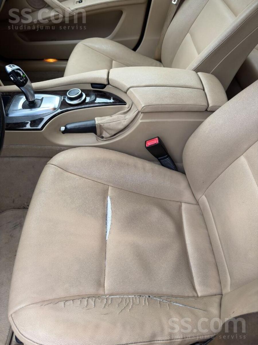 Dzeltens BMW 520 2008 Rīga, ar dzinēja tilpumu 2.00 L un nobraukumu 440 tūkst. km par 3300 €, foto 8 vietnē AUTOMOTO.COM.LV
