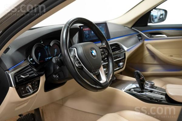 Dzeltens BMW 520 2020 Rīga, ar dzinēja tilpumu 2.00 L un nobraukumu 151 tūkst. km par 24900 €, foto 9 vietnē AUTOMOTO.COM.LV