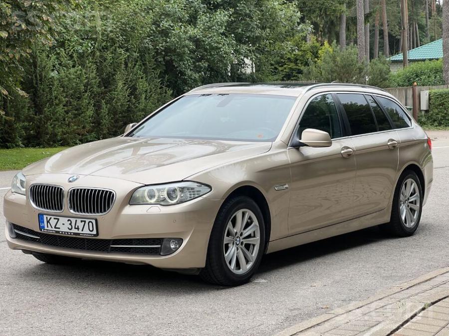 Dzeltens BMW 520 2011 Rīga, ar dzinēja tilpumu 2.00 L un nobraukumu 282 tūkst. km par 6900 €, foto 1 vietnē AUTOMOTO.COM.LV
