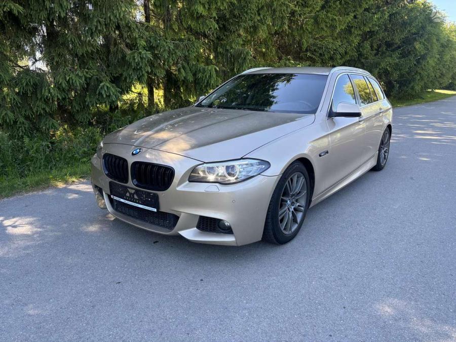 Yellow BMW 520 2012 in Klaipeda, with an engine capacity of 2.00 L and mileage of 312 thousand km for 6800 €, photo 3 on AUTOMOTO.COM.LV