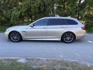 Yellow BMW 520 2012 in Klaipeda, with an engine capacity of 2.00 L and mileage of 312 thousand km for 6800 €, photo 4 on AUTOMOTO.COM.LV