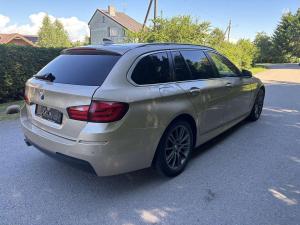 Yellow BMW 520 2012 in Klaipeda, with an engine capacity of 2.00 L and mileage of 312 thousand km for 6800 €, photo 7 on AUTOMOTO.COM.LV