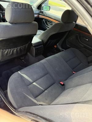 Melns BMW 523 1999 Rīga, ar dzinēja tilpumu 2.50 L un nobraukumu 347 tūkst. km par 2999 €, foto 8 vietnē AUTOMOTO.COM.LV