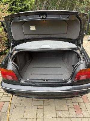 Melns BMW 523 1999 Rīga, ar dzinēja tilpumu 2.50 L un nobraukumu 347 tūkst. km par 2999 €, foto 13 vietnē AUTOMOTO.COM.LV