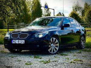 Black BMW 523 2006 in Jelgava, with an engine capacity of 2.50 L and mileage of 332 thousand km for 3700 €, photo  on AUTOMOTO.COM.LV