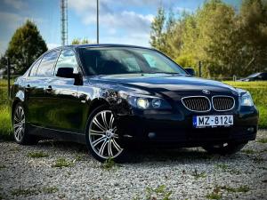Black BMW 523 2006 in Jelgava, with an engine capacity of 2.50 L and mileage of 332 thousand km for 3700 €, photo 4 on AUTOMOTO.COM.LV