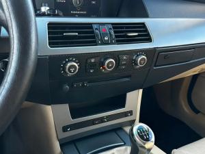 Black BMW 523 2006 in Jelgava, with an engine capacity of 2.50 L and mileage of 332 thousand km for 3700 €, photo 24 on AUTOMOTO.COM.LV