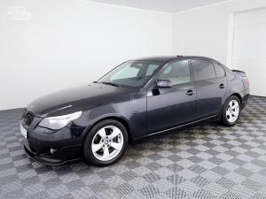 Black BMW 523 2007 in Tallinn, with an engine capacity of 2.50 L and mileage of 345 thousand km for 3999 €, photo 2 on AUTOMOTO.COM.LV