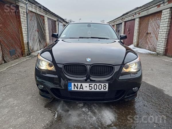 Melns BMW 523 2007 Rīga, ar dzinēja tilpumu 2.50 L un nobraukumu 307 tūkst. km par 6800 €, foto 2 vietnē AUTOMOTO.COM.LV