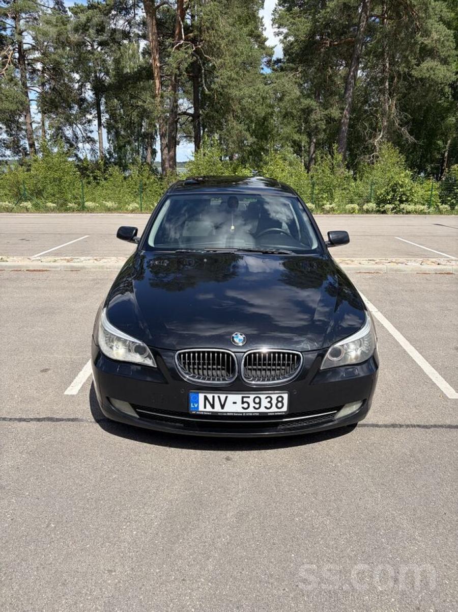 Черный БМВ 523 2007 в Даугавпилс, объемом двигателя 2.50 л и пробегом 274 тыс. км за 2500 €, фото 1 на AUTOMOTO.COM.LV