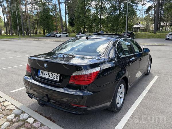 Черный БМВ 523 2007 в Даугавпилс, объемом двигателя 2.50 л и пробегом 274 тыс. км за 2500 €, фото 5 на AUTOMOTO.COM.LV