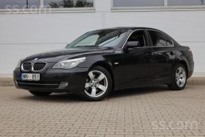 Melns BMW 523 2008 Rīga, ar dzinēja tilpumu 2.50 L un nobraukumu 0 tūkst. km par 3995 €, foto  vietnē AUTOMOTO.COM.LV