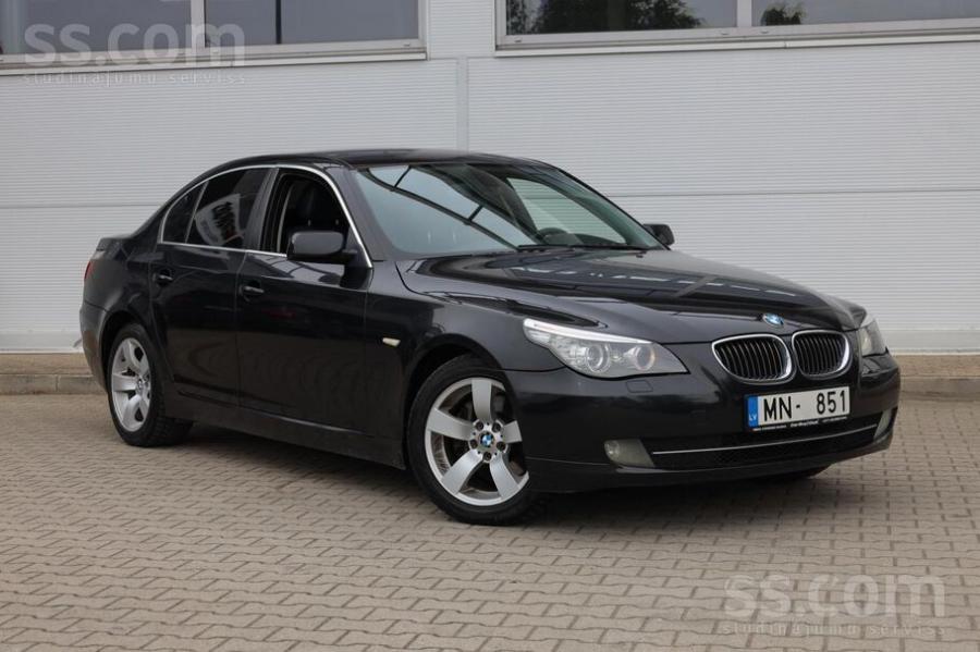 Melns BMW 523 2008 Rīga, ar dzinēja tilpumu 2.50 L un nobraukumu 0 tūkst. km par 3995 €, foto 4 vietnē AUTOMOTO.COM.LV