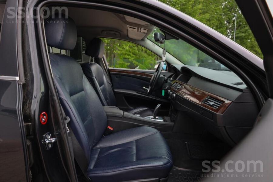 Melns BMW 523 2008 Rīga, ar dzinēja tilpumu 2.50 L un nobraukumu 0 tūkst. km par 3995 €, foto 15 vietnē AUTOMOTO.COM.LV