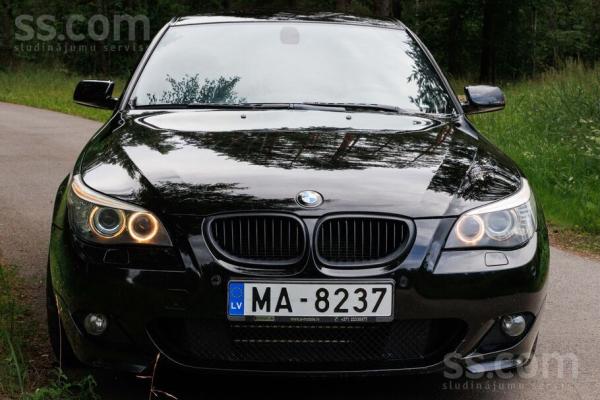 Черный БМВ 523 2008 в Рига, объемом двигателя 2.50 л и пробегом 250 тыс. км за 5500 €, фото 7 на AUTOMOTO.COM.LV