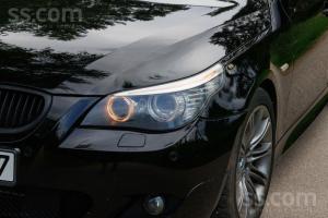 Black BMW 523 2008 in Riga, with an engine capacity of 2.50 L and mileage of 250 thousand km for 5500 €, photo 9 on AUTOMOTO.COM.LV