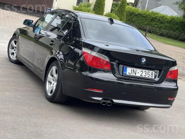 Черный БМВ 523 2008 в Юрмала, объемом двигателя 2.50 л и пробегом 0 тыс. км за 5450 €, фото 7 на AUTOMOTO.COM.LV
