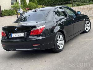Черный БМВ 523 2008 в Юрмала, объемом двигателя 2.50 л и пробегом 0 тыс. км за 5450 €, фото 12 на AUTOMOTO.COM.LV