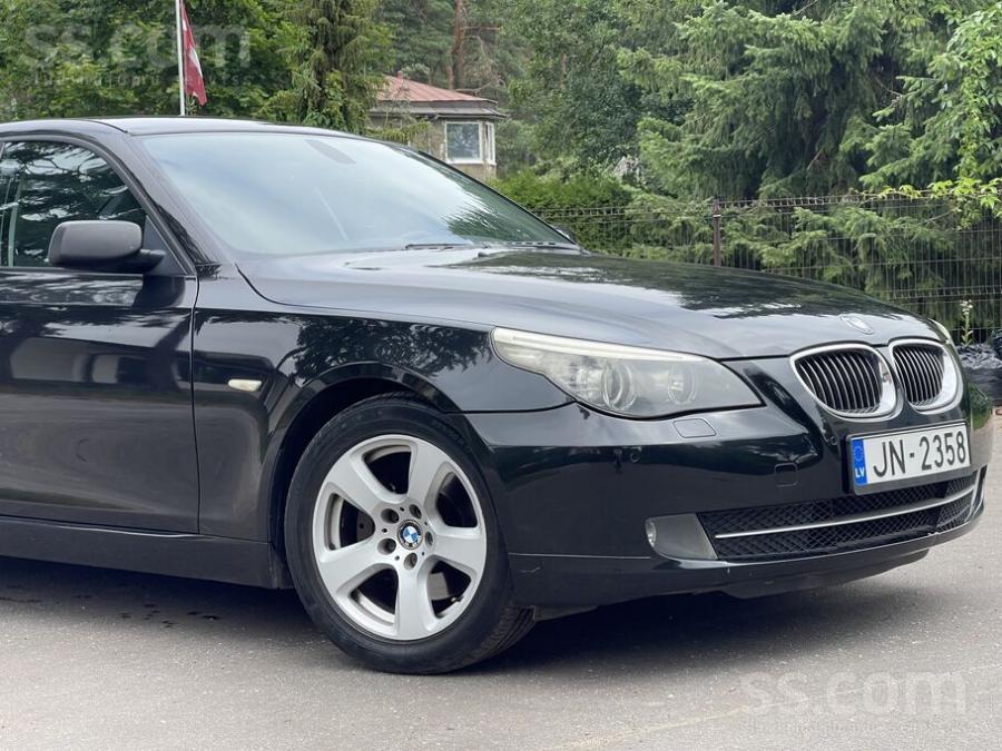 Черный БМВ 523 2008 в Юрмала, объемом двигателя 2.50 л и пробегом 0 тыс. км за 5450 €, фото 14 на AUTOMOTO.COM.LV