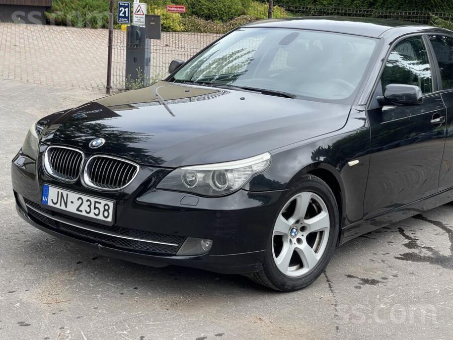 Черный БМВ 523 2008 в Юрмала, объемом двигателя 2.50 л и пробегом 0 тыс. км за 5450 €, фото 15 на AUTOMOTO.COM.LV