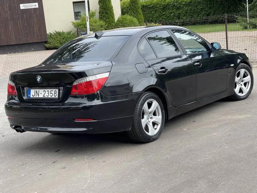 Черный БМВ 523 2008 в Юрмала, объемом двигателя 2.50 л и пробегом 115 тыс. км за 5450 €, фото 20 на AUTOMOTO.COM.LV