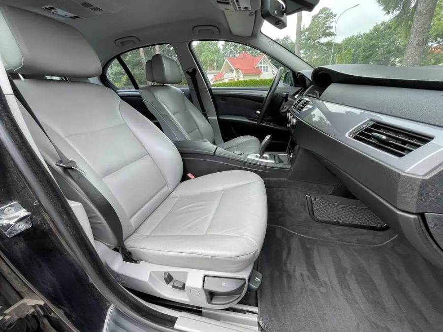 Черный БМВ 523 2008 в Юрмала, объемом двигателя 2.50 л и пробегом 115 тыс. км за 5450 €, фото 29 на AUTOMOTO.COM.LV